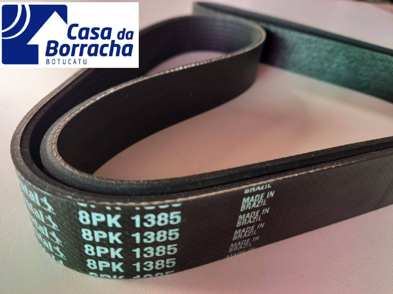 CORREIA POLY V 8PK 1385 CONTINENTAL (MODELO RIBS CONTINUOS) - Casa da ...