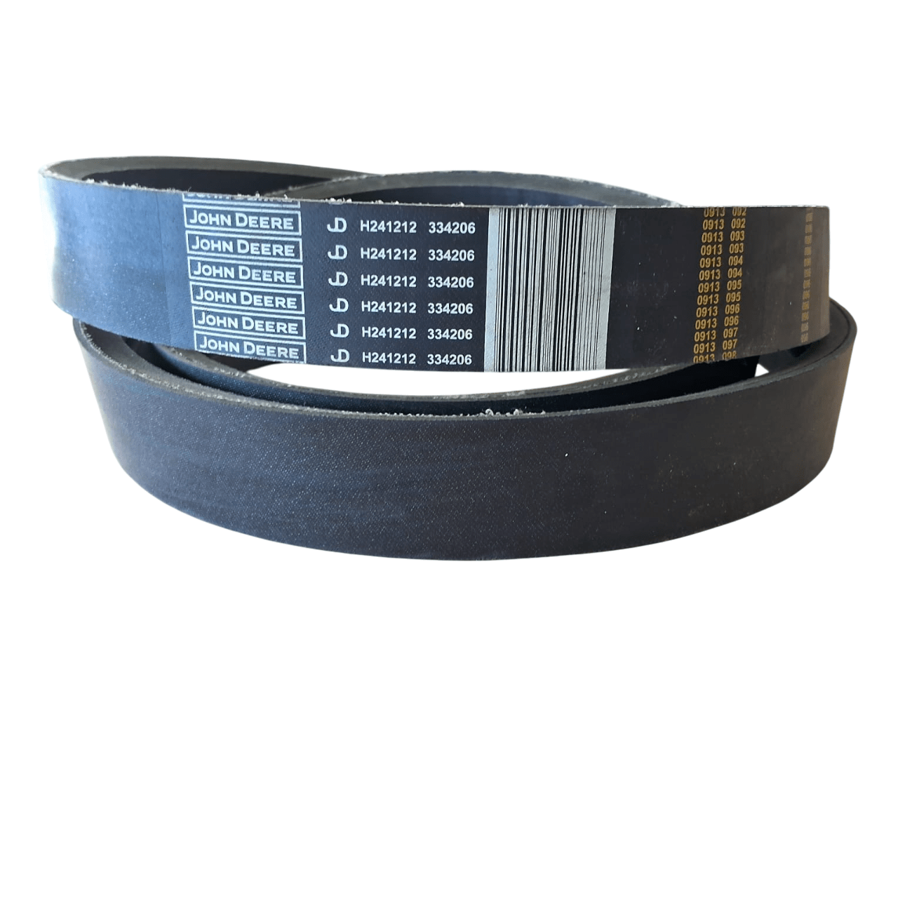 CORREIA AGRÍCOLA JOHN DEERE JDH 241212 299.022.2F Correia do picador inferior HXE124869 ...